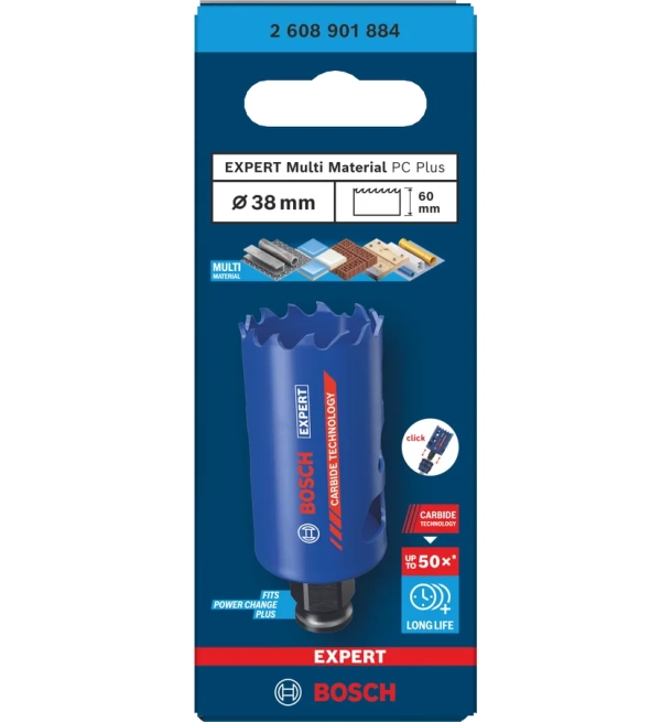 EXPERT Multi Material PC Plus Hole Saw - Bosch Professional