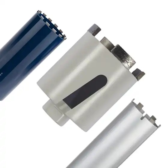 Core Cutters | Diamond Core Drill Bits for Concrete & Masonry